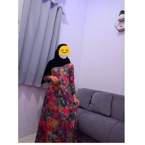 Daster/original stamped daster/beautiful daster/gamis/premium daster ...