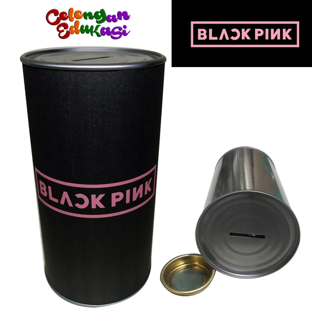 Piggy Bank Cans Korean Kpop Open Close - BLACKPINK Black Pink - BPK03 ...