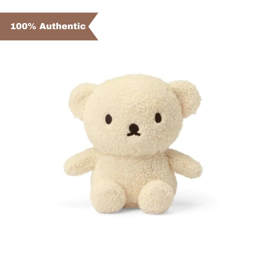 Miffy Boris Bear Terry Cream 24cm Plush Toy | Shopee Singapore