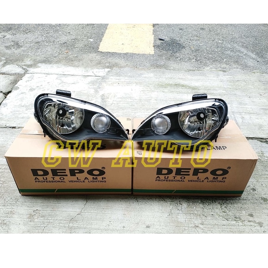 DEPO PROTON GEN2 PERSONA ELEGANCE HEAD LAMP LIGHT BLACK SMOKE LAMPU ...