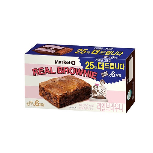 Market O Premium Brownie Original Matcha Korean snack biscuit cookie ...