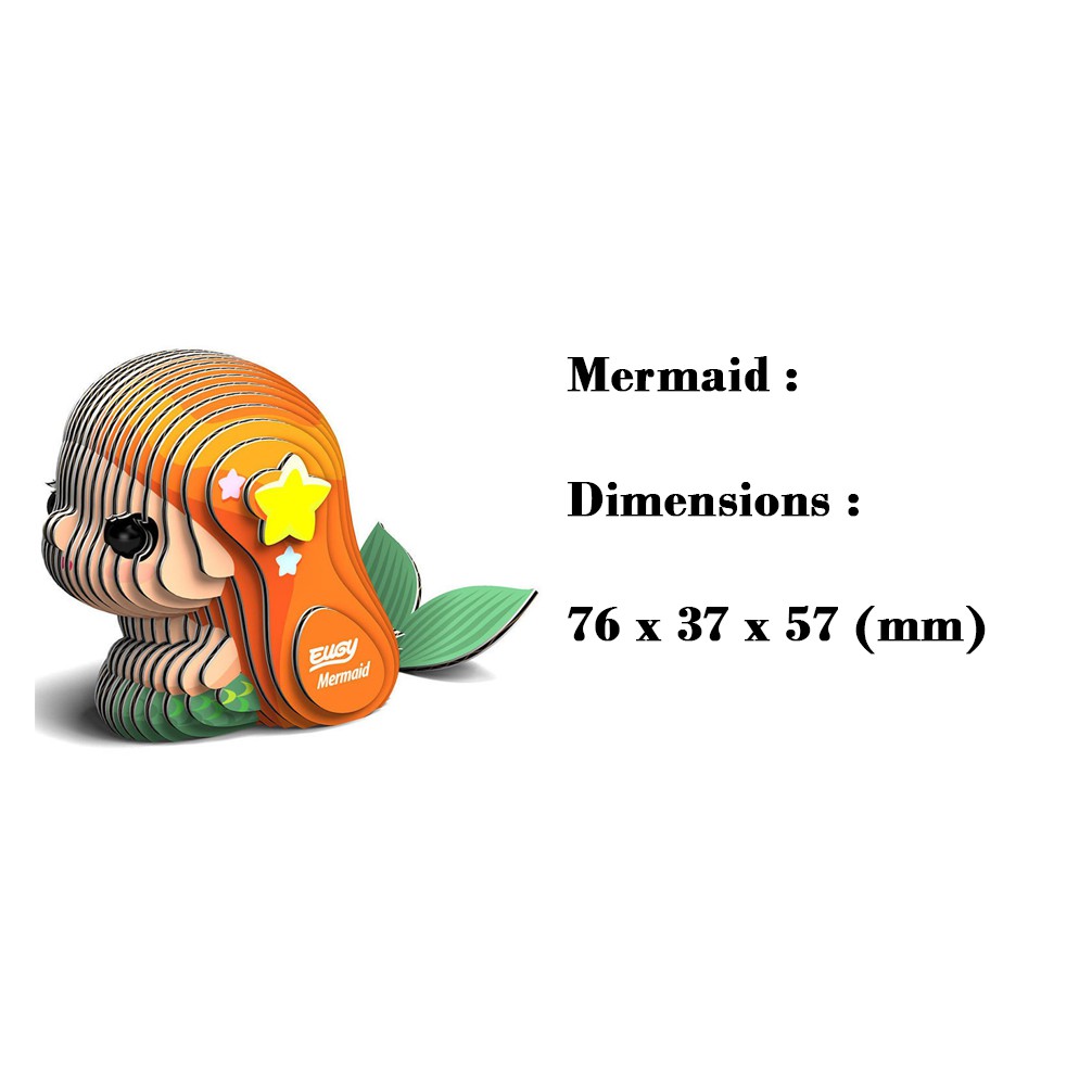 EUGY Dodoland 3D model - Fantasy (Dragon, Mermaid, Unicorn, Tiki ...
