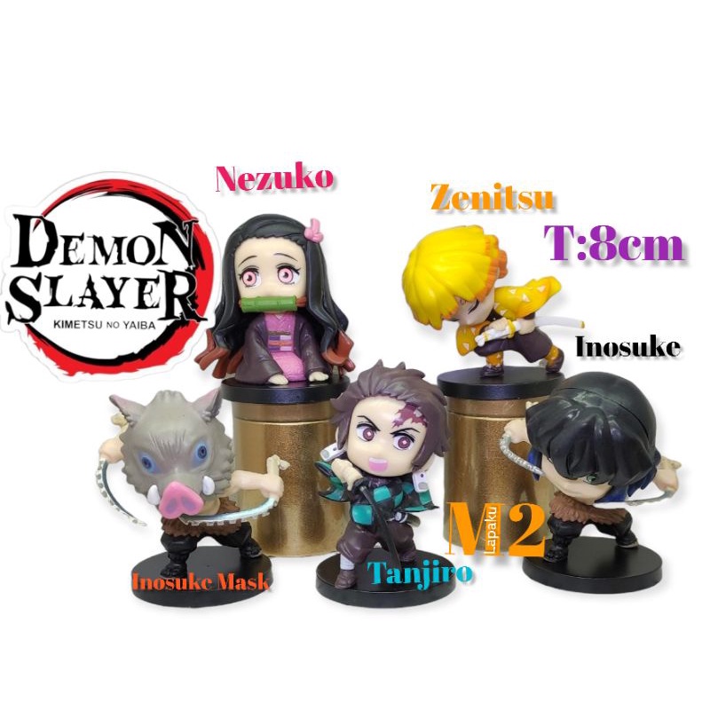Kimetsu no yaiba Adverge Motion Demon Slayer Figure Set Of 6pcs ...