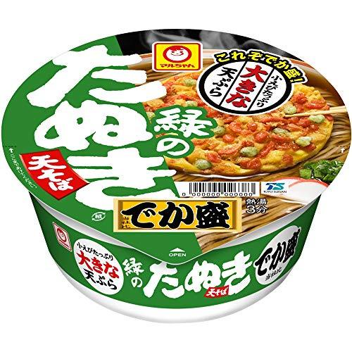 Toyosuisan Maruchan Green Tanuki Tensoba Mega size 146g [Japan ...