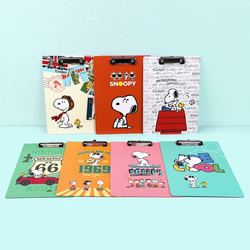 [LAST STOCK] Peanuts Snoopy Summer A4 Clip Board Hanging Hole Writing ...