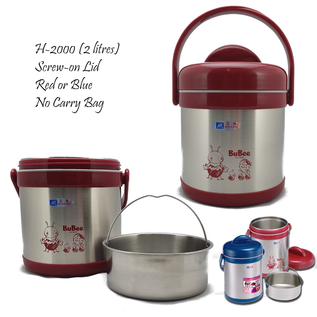 BUBEE Thermal Pot / Thermal Lunch Box / Thermal Mug – Food Grade 304 ...
