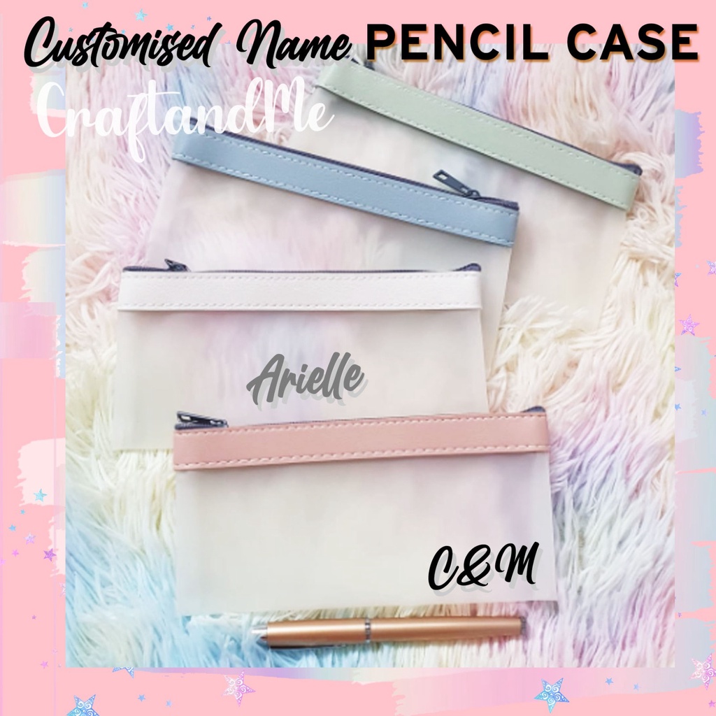 TEACHER DAY GIFT CUSTOMISED PENCIL CASE PERSONALISED NAME PENCIL CASE ...
