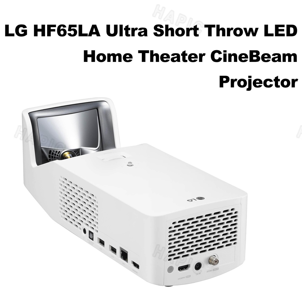 LG HF65LA Ultra Short Throw LED Home Theater CineBeam Projector with Smart TV and Bluetooth ...