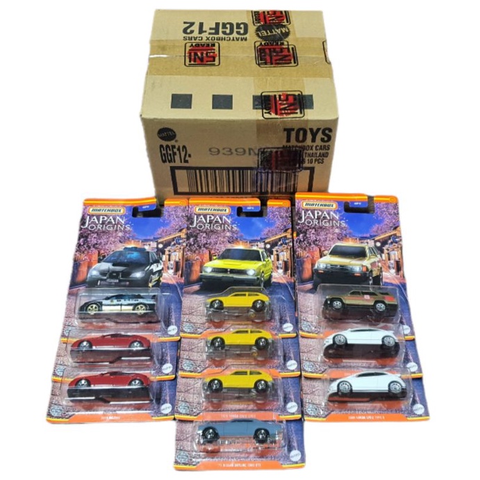 Matchbox Japan Origins Series Set 10pec Original Mattel Diecast ...