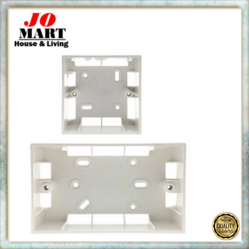 CHW-PVC SINGLE | DOUBLE WALL SOCKET BOX | BASE BOX | Shopee Singapore