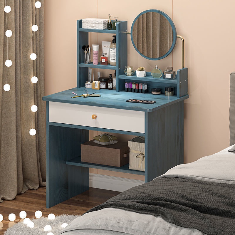 YOULITE Dressing Table With Mirror Drawer Vanity Table Multi-functional ...
