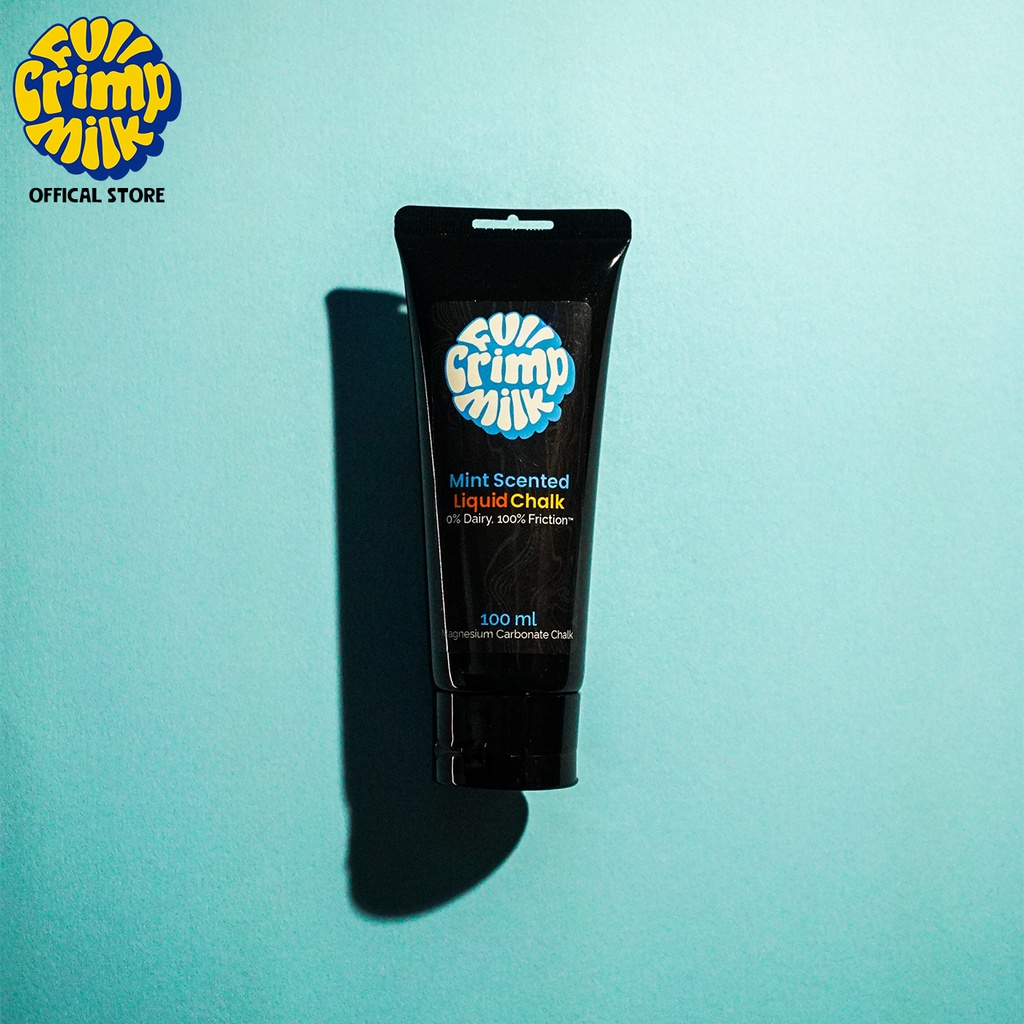 Full Crimp Milk 🧊 Mint Scented Liquid Chalk | Climbing, Bouldering ...