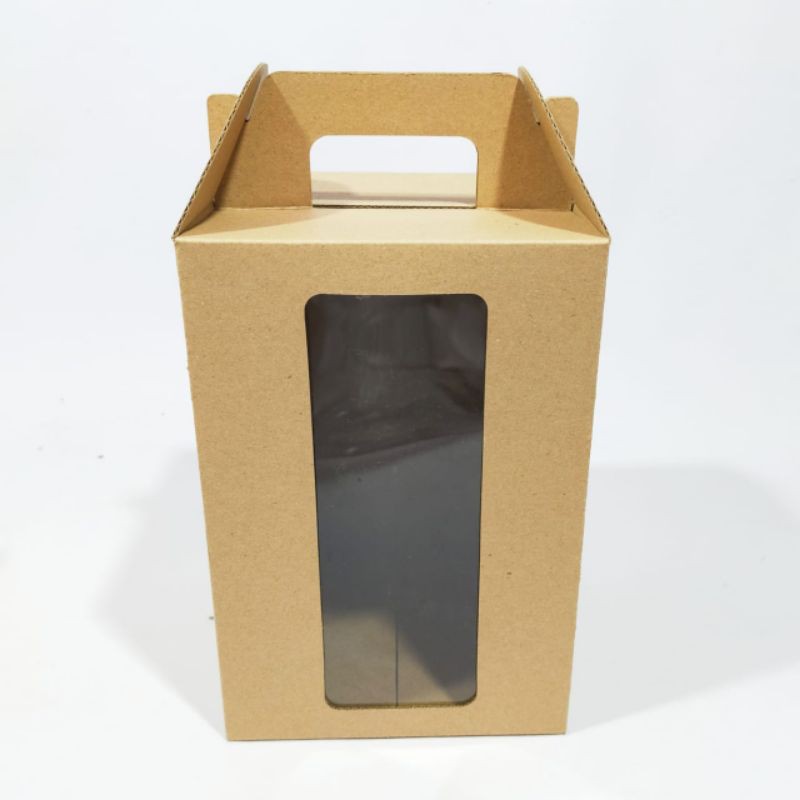 Gabble box mica 15*15*22 for 500 gram jar contains 3 pcs (Not including ...