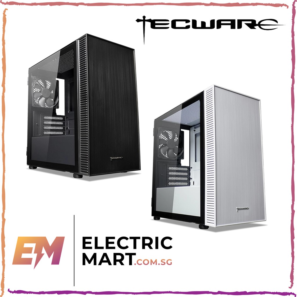 TECWARE Nexus M2 mATX Micro ATX Case Gaming Chassis - includes 3 x ...