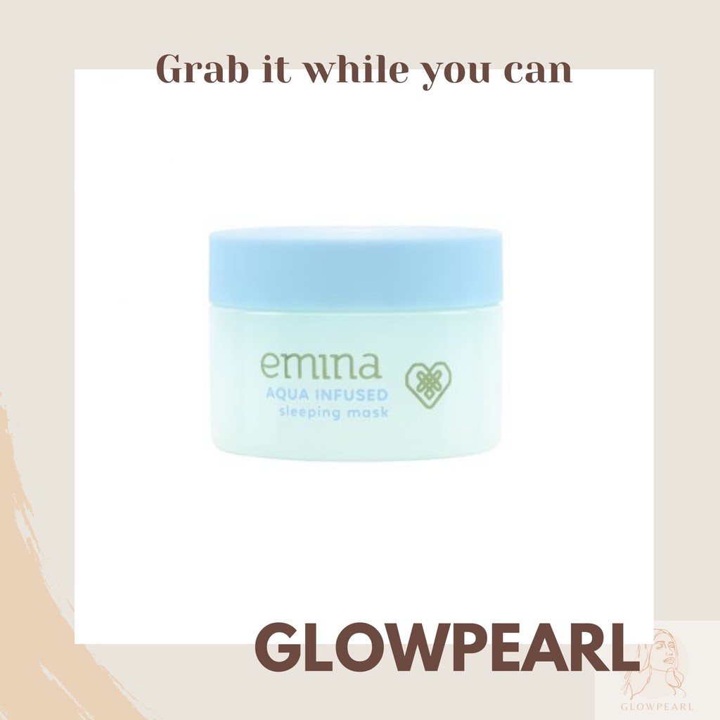 Emina Aqua Infused Sleeping Mask 30 gr (GWP) | Shopee Singapore
