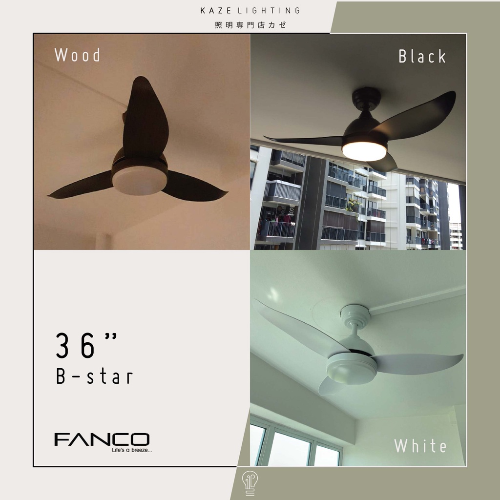 [INSTALLATION] - FANCO B-STAR 36 / 46 / 52 Inch DC Motor Ceiling Fan ...