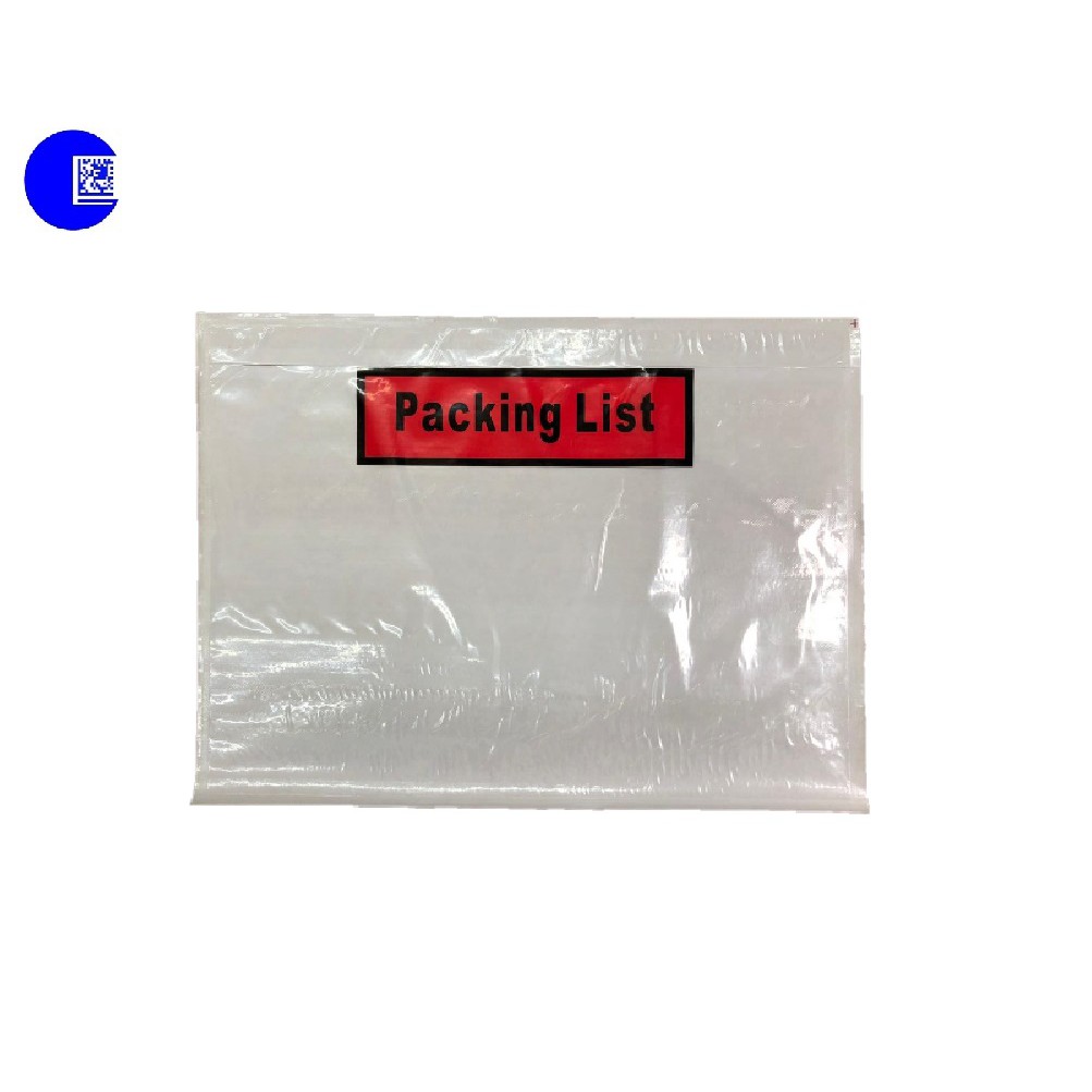 A5 Size Packing List Pouch with Adhesive for Shipment Airwaybill (AWB ...