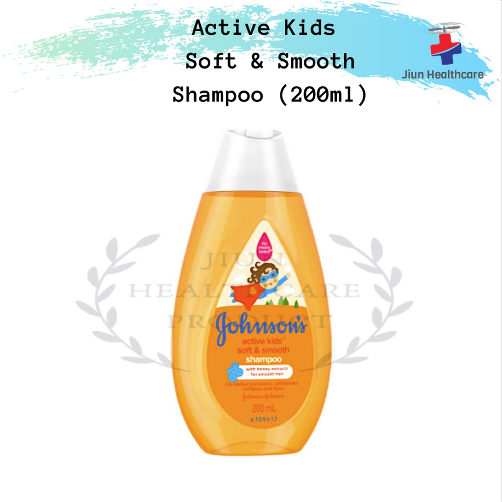Johnson's Active Kids Soft & Smooth Shampoo (200ml) | Shopee Singapore