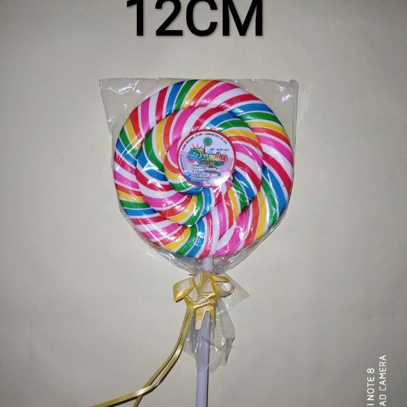 Large lollipops 9cm/12cm/15cm rainbow jumbo size souvenir | Shopee ...