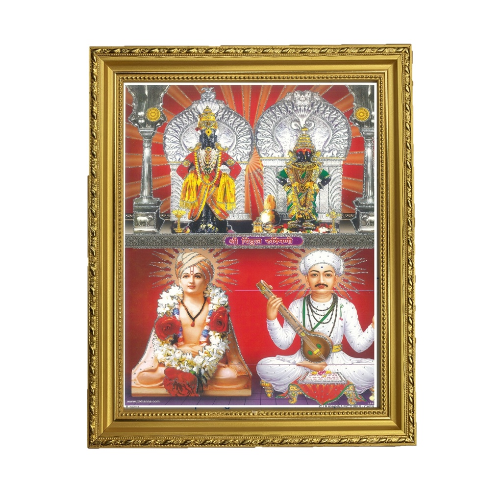 Satvik Shri Vitthal Rukmini With Sant Dnyaneshwar & Sant Tukaram ...