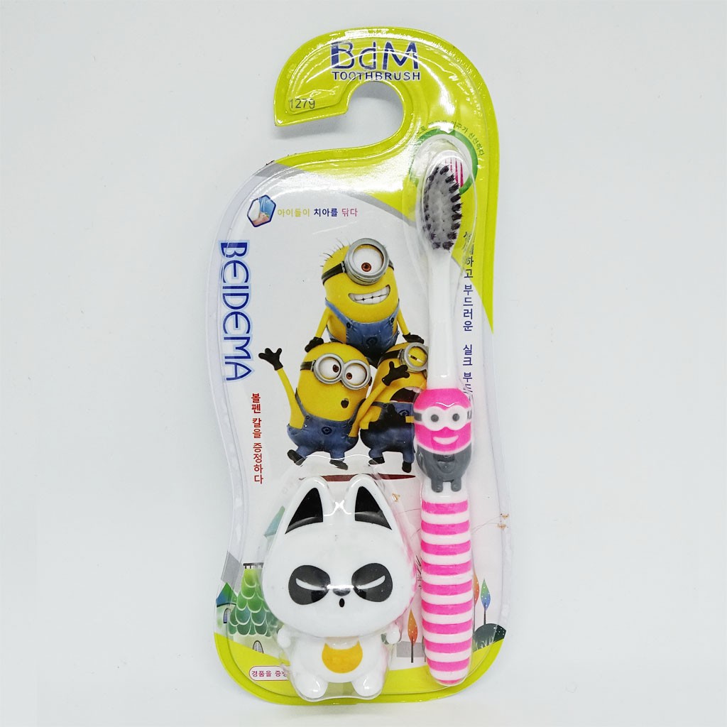 Minions Toothbrush For Baby BEIDEMA Korea | Shopee Singapore