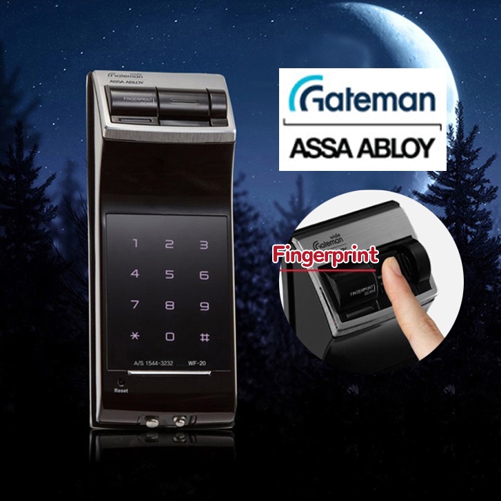 Gateman Password + fingerprint Digital Door Lock WF-20 (English Manual ...