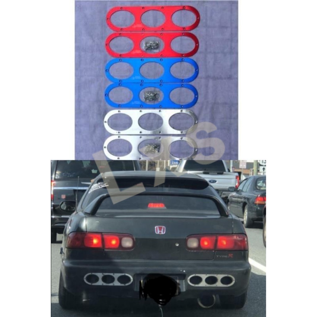 HKS 6 Hole Aluminum Rear Bumper Diffuser | Shopee Singapore