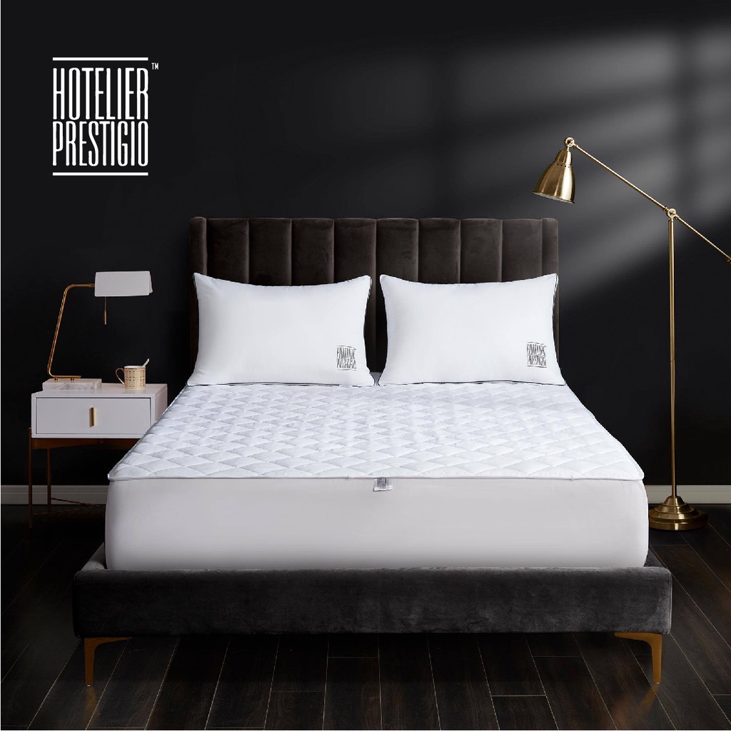 Hotelier Prestigio™ Fitted Poly-Cotton / Waterproof Fitted Mattress ...