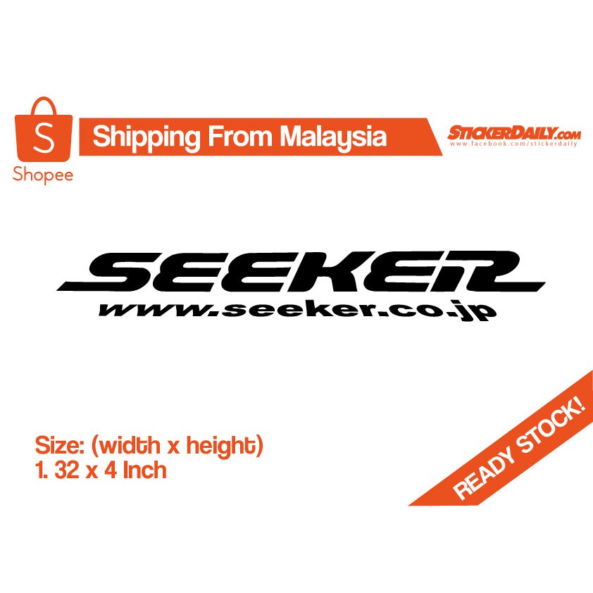 Honda Seeker JDM Sticker Japan | Shopee Singapore