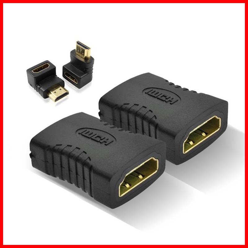 HDMI Adapter mini micro Right Angle 90 Degree Female To 360 L-Shaped ...