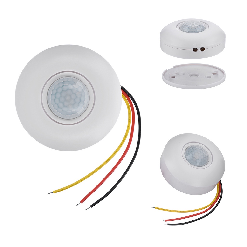 IR sensor light switch 360° Infrared PIR Motion Sensor Switch with Time ...