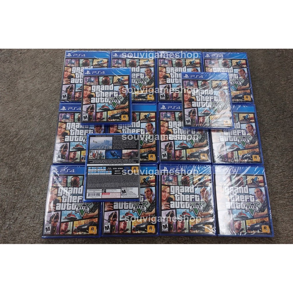 Ps4 Grand Theft Auto V/PS4 GTA V (Reg All/English) | Shopee Singapore