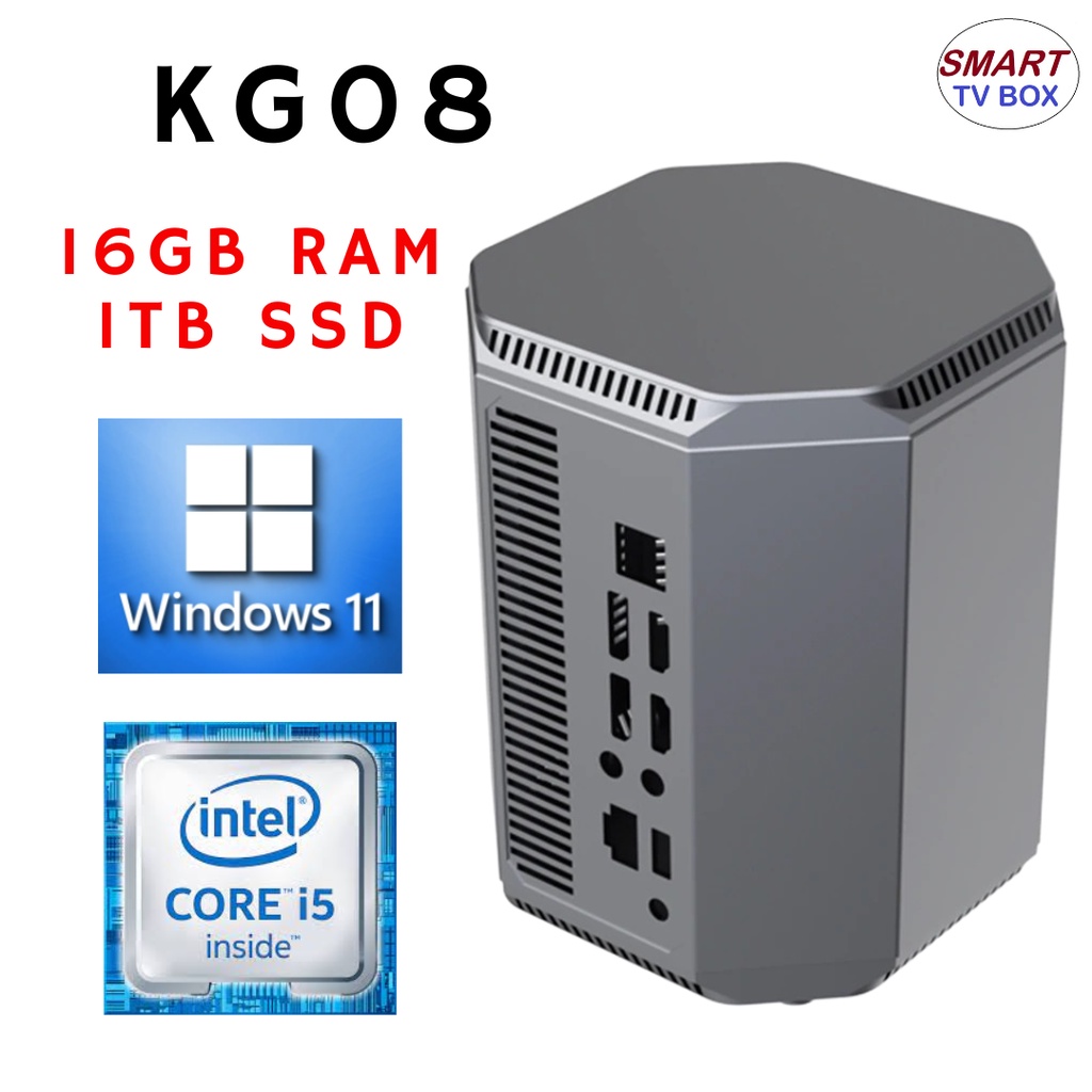 Gaming PC KG08 Intel Core i5 8305G Windows 10 Mini PC DDR4 16GB RAM 1TB ...