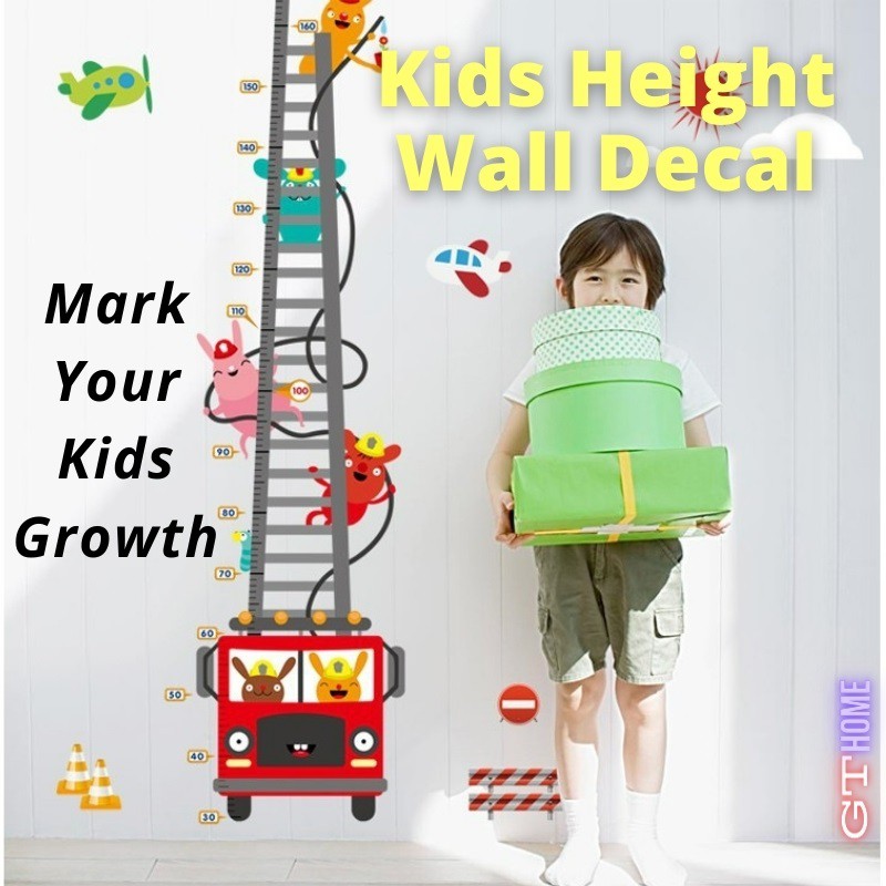 Wall Sticker / Decal kids Height Measure Removable Wall Sticker for ...