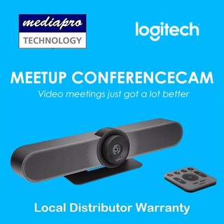LOGITECH MEETUP All-in-one 4K Conference Cam Ultra-Wide Lens ...