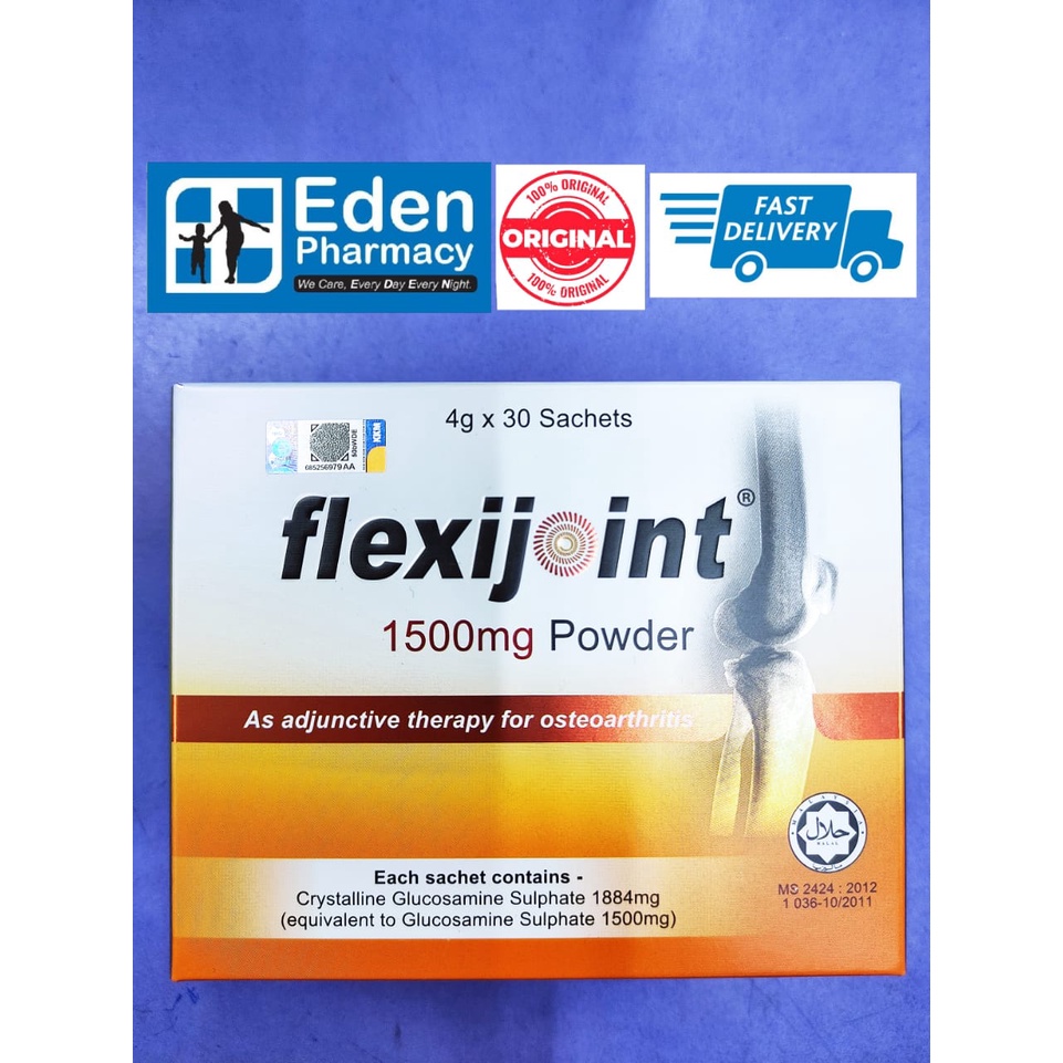 flexijoint flexi joint glucosamine powder 1500mg 30's | Shopee Singapore