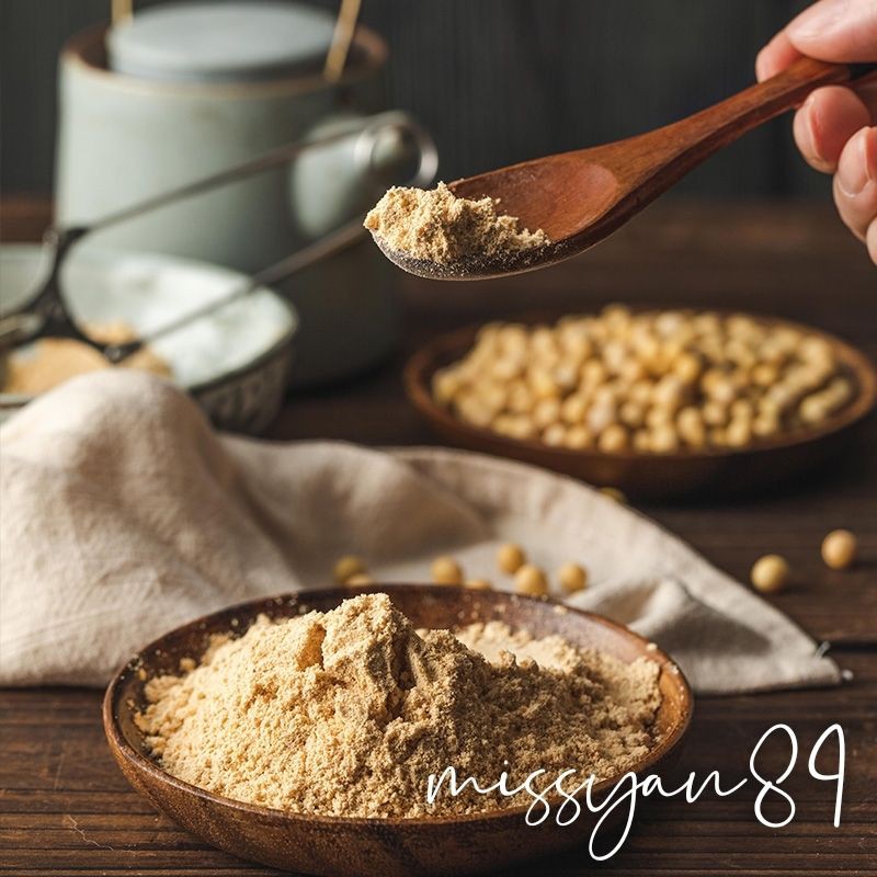 100% Roasted Soy Bean Powder 熟黄豆粉 きな粉大豆 Kinako Powder 水信玄饼 抹茶麻薯 Warabi ...