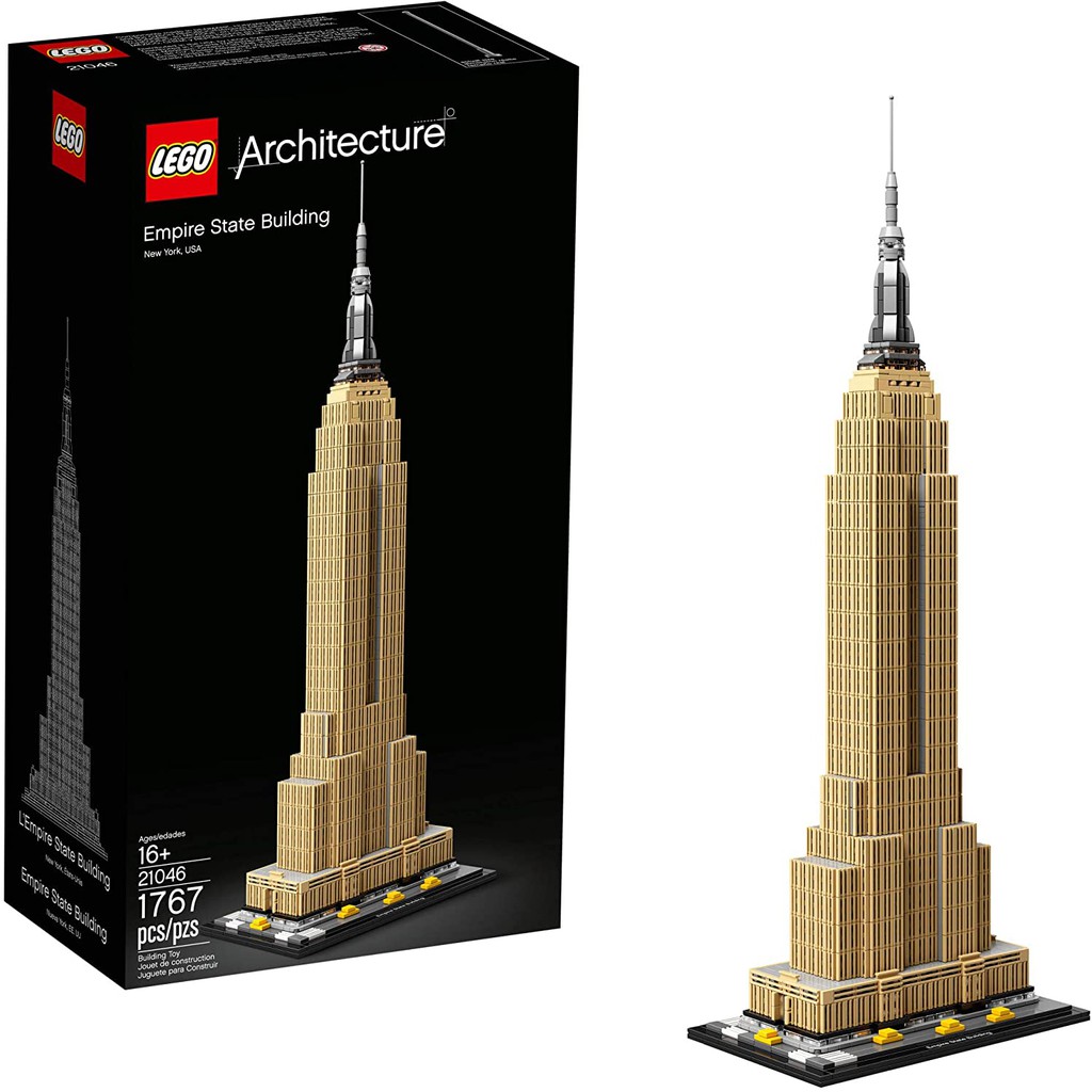 Lego 21046 - Empire State Building (New York skyline Architecture ...