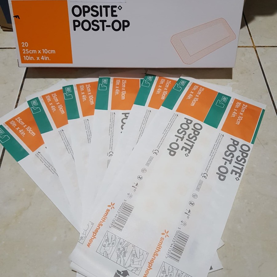 OPSITE POST OP 25 × 10 cm / Waterproof plaster / Waterproof Bandage ...