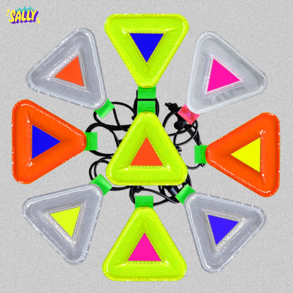 CAHAYA SALLY Triangle Reflector - Bluelug style Bicycle Saddle Triangle ...