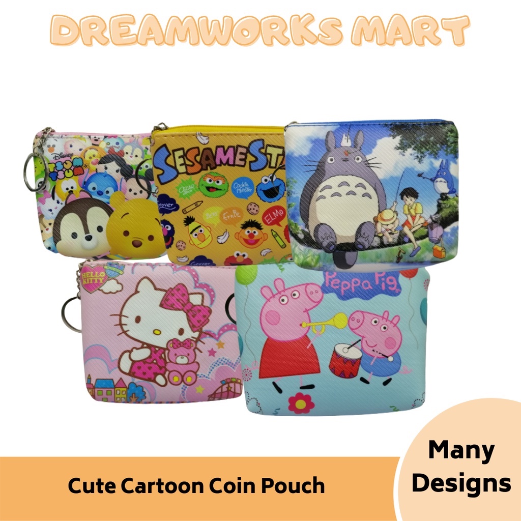 Cute Cartoon Coin Pouch | Shopee Singapore