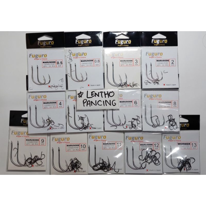 MATA Fuguro Marusode Fishing Hook/Fuguro Marusode Fishing Hook/Fuguro ...