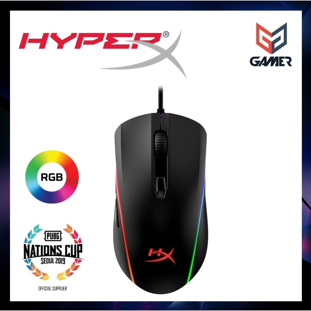 HyperX Pulsefire Surge RGB Gaming Mouse (eSports,16000 DPI) | Shopee ...