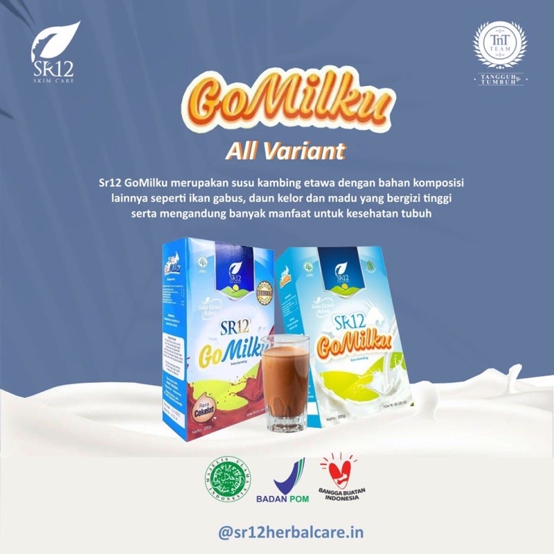 Etawa Gomilku Goat Milk / Gomilk Milk / Go Milku SR12 Milk 200gr ...