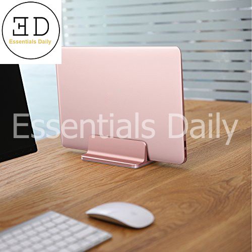 Essentials Daily Vertical Laptop Stand, Solid Aluminium Base for Laptop ...