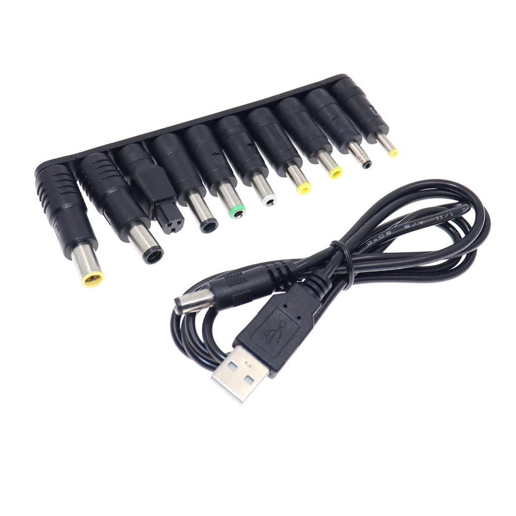 Universal USB to DC Jack Power Charging Cable Cord DC 5.5x2.1mm Plug ...