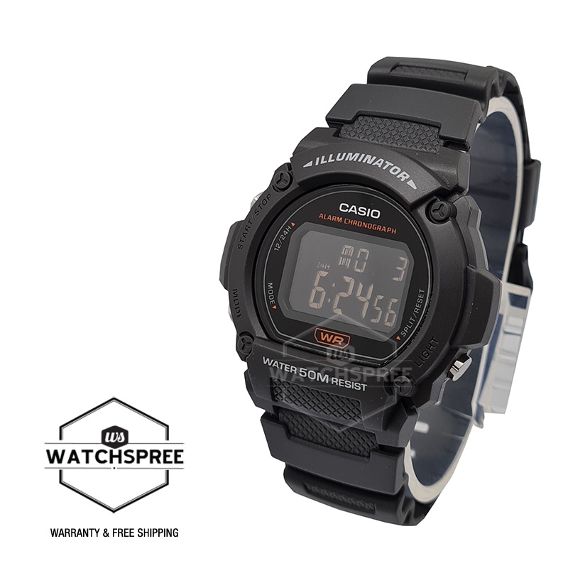 [Watchspree] CASIO Sports Digital Watches // W218H | W219H | W59 ...