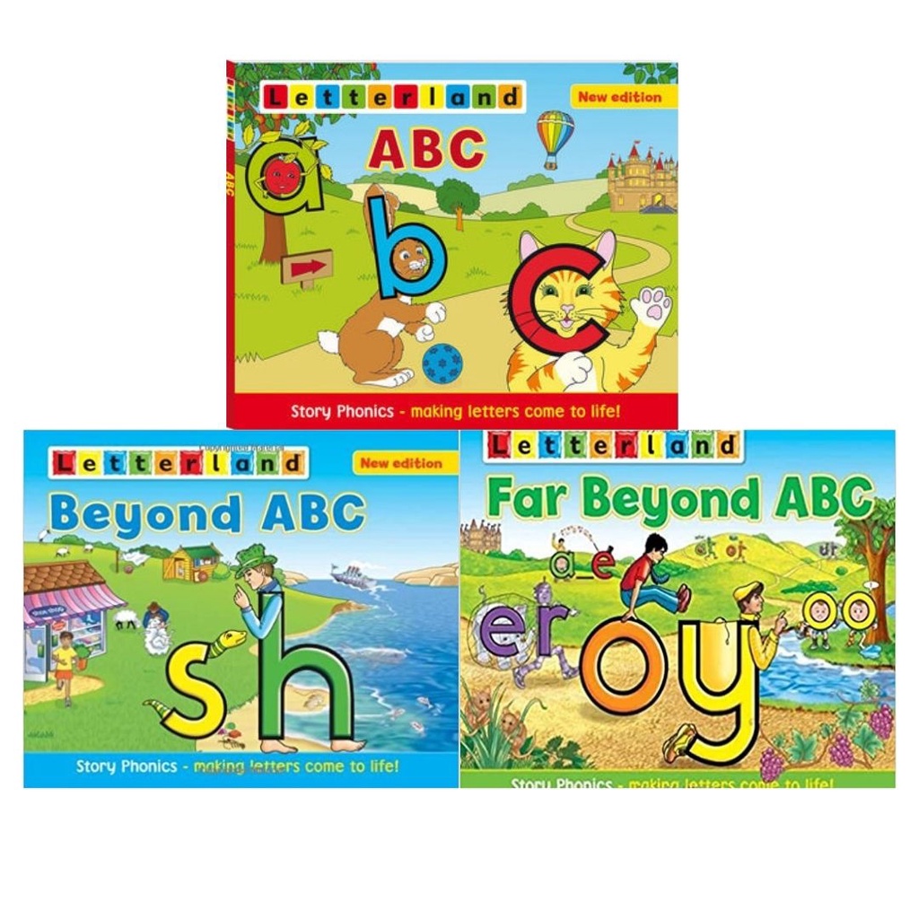 Far Beyond ABC/ABC with or without CD (Letterland) | Shopee Singapore