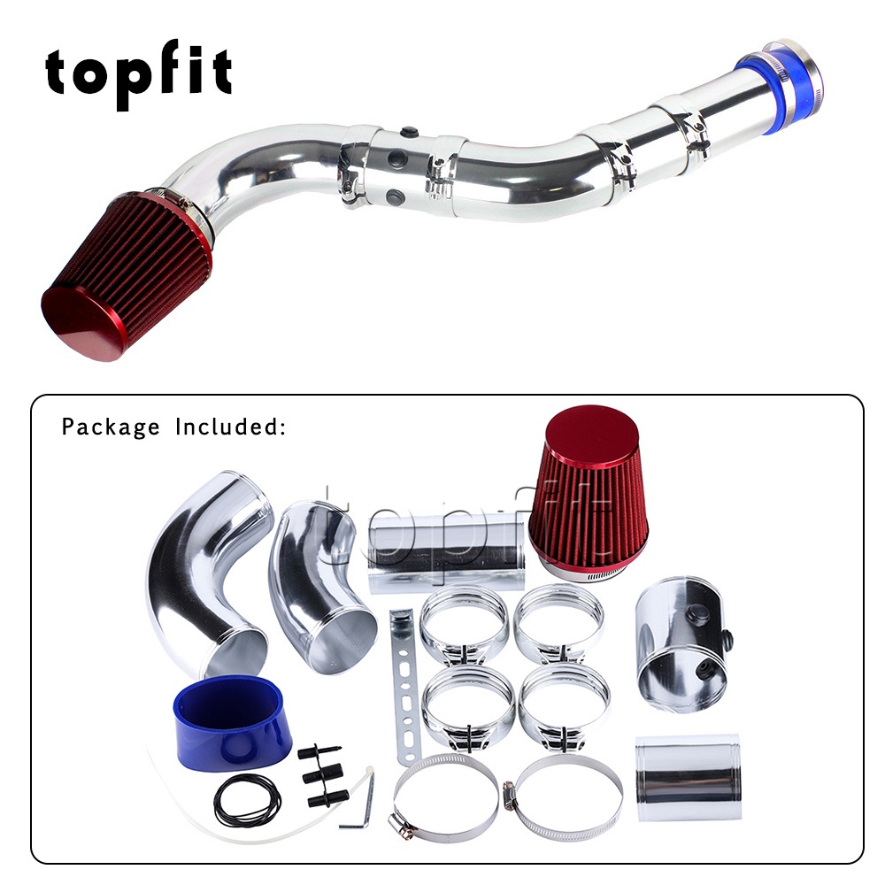 76mm Universal Car Cold Air Intake System 3inch Auto Aluminium Tube ...