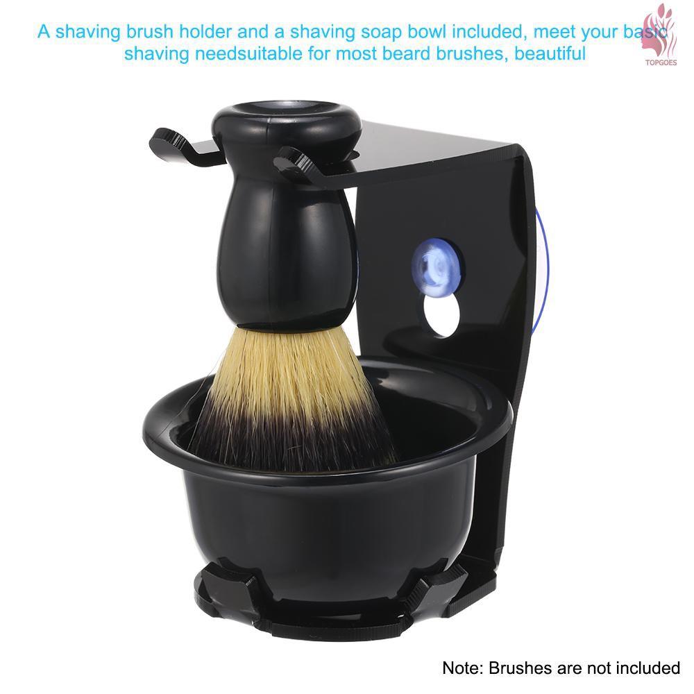T&G Men's Shaving Kit Shaving Brush Holder + Soap Bowl Male Beard ...
